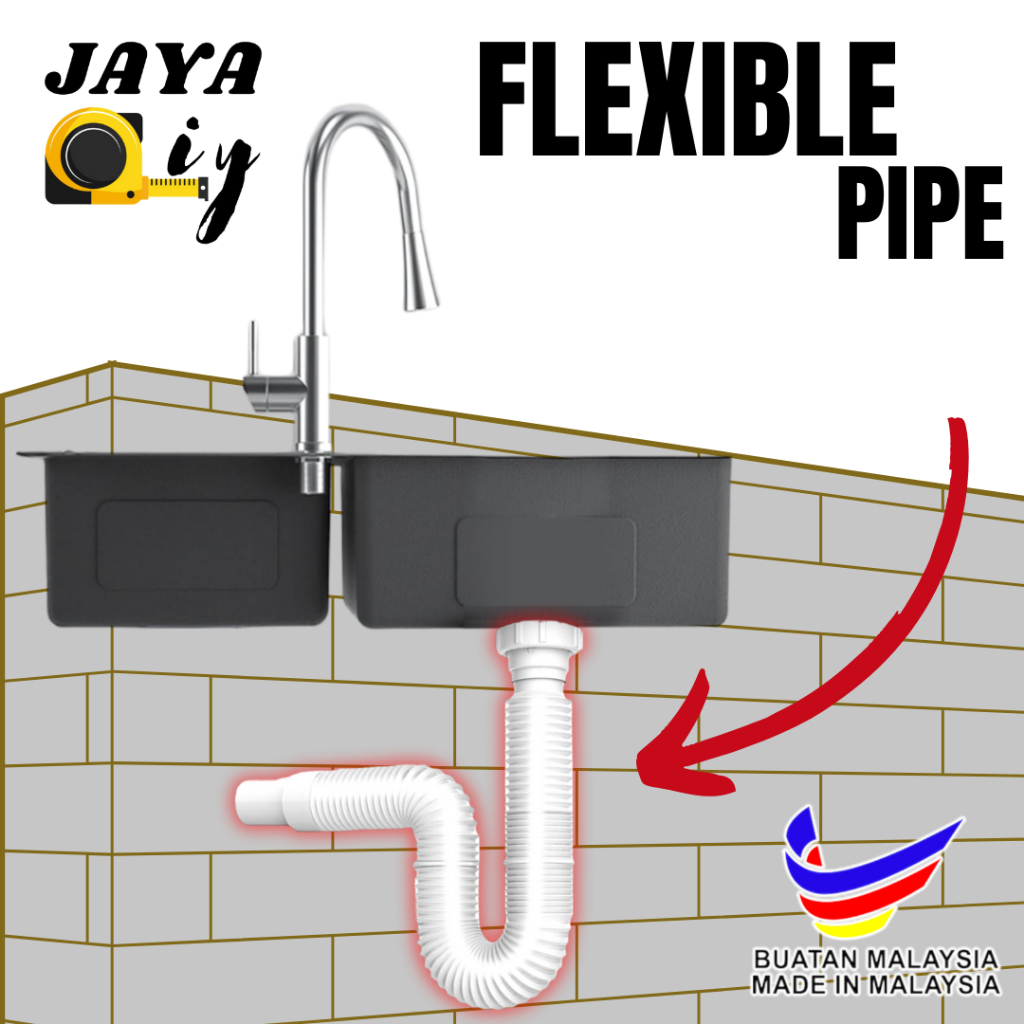 HIGH QUALITY Flexible UNI TRAP Waste PVC Pipe for Plumbing Faucet ...