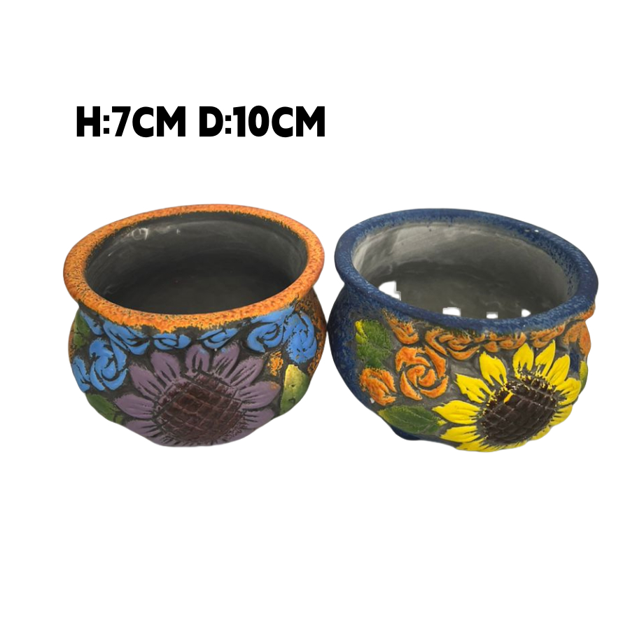 缺口花盆/多肉花盆/老桩花盆/指拇盆pasu kaktus/pasu bunga/Succulent Pot /Catus Pot ...