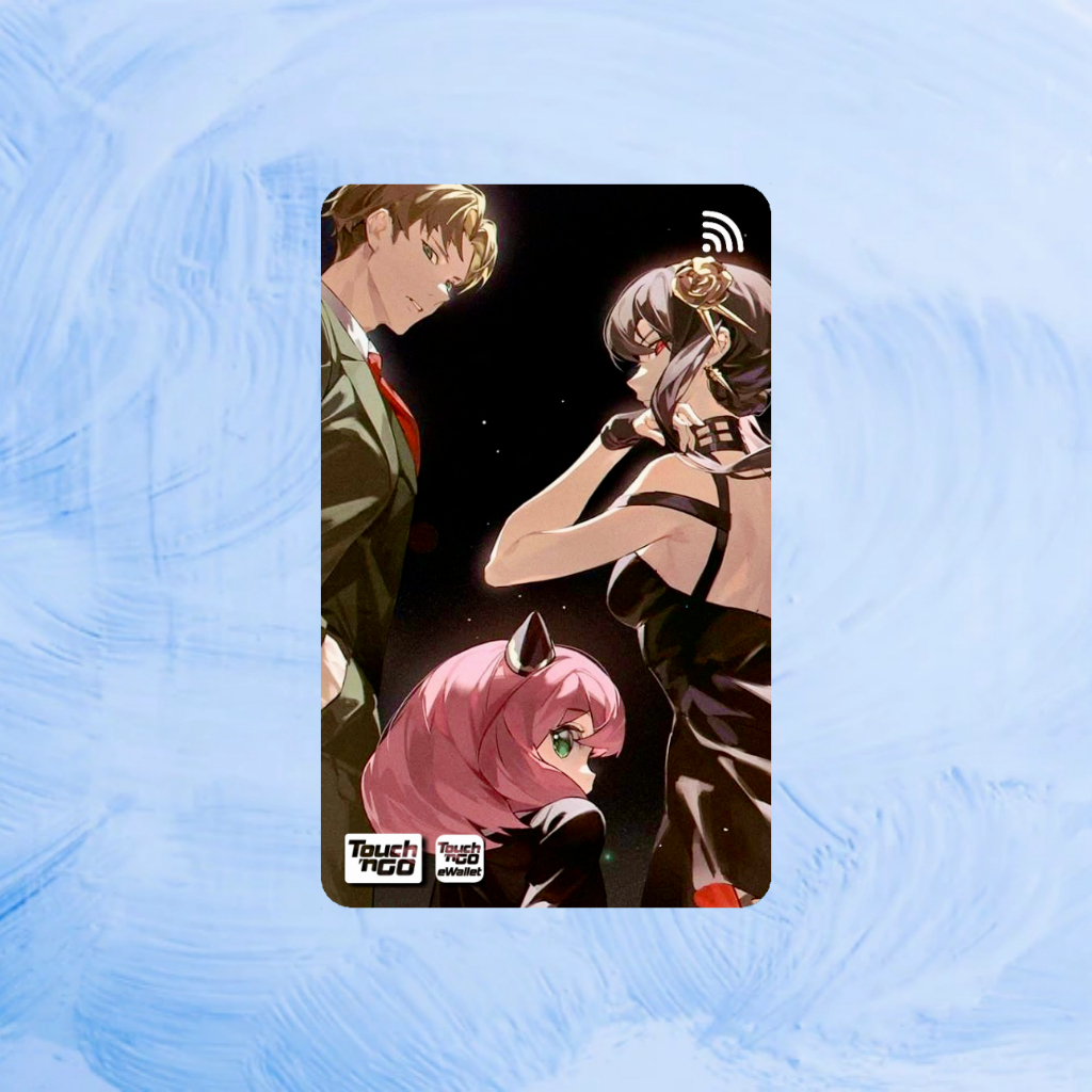 Spy X Family Series for Touch n Go Card Sticker Cover TNG / Master / Visa / Credit / Debit CARD ...