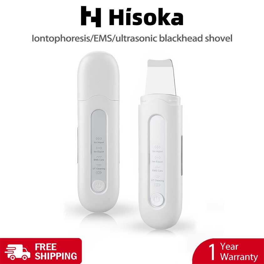 Hisoka ultrasonic skin Scraper Blackhead Remover Acne Remover Facial ...