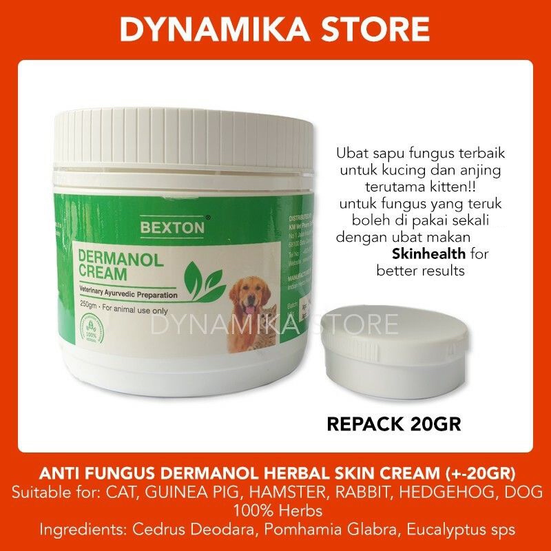 ANTI FUNGUS DERMANOL HERBAL ANTI FUNGUS SKIN CREAM REPACK | Shopee Malaysia