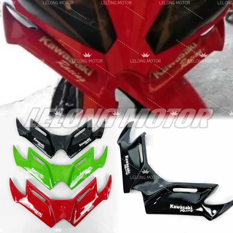 Winglet NINJA 250 FI KAWASAKI 2013 2014 2015 2016 2017 FIBRE | Shopee ...