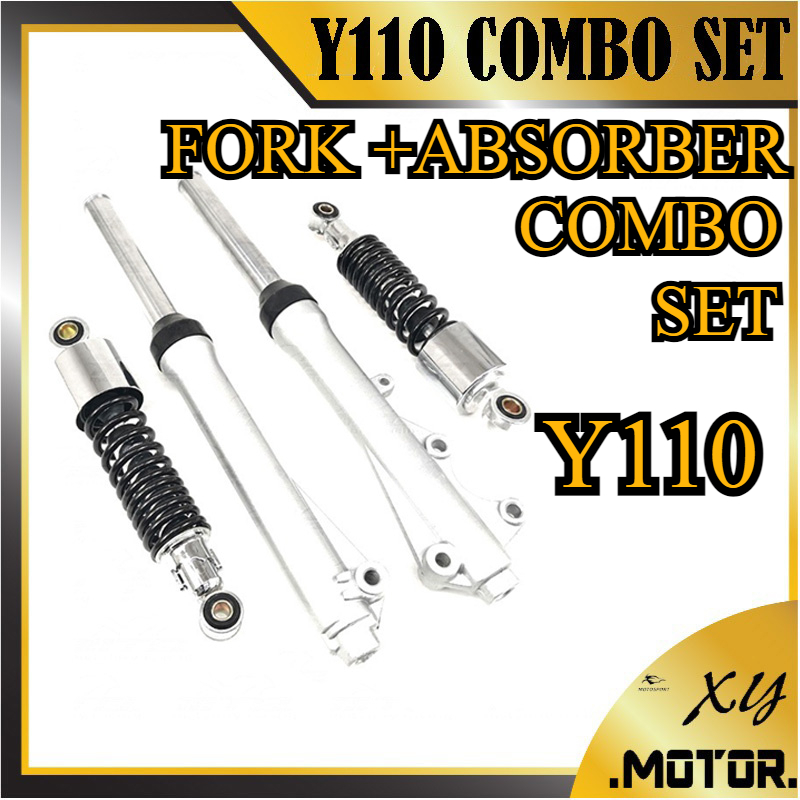 🔥COMBO SET🔥 Y110 SS Y110 SS2 SS TWO FRONT FORK & ABSORBER HEAVY DUTY ...
