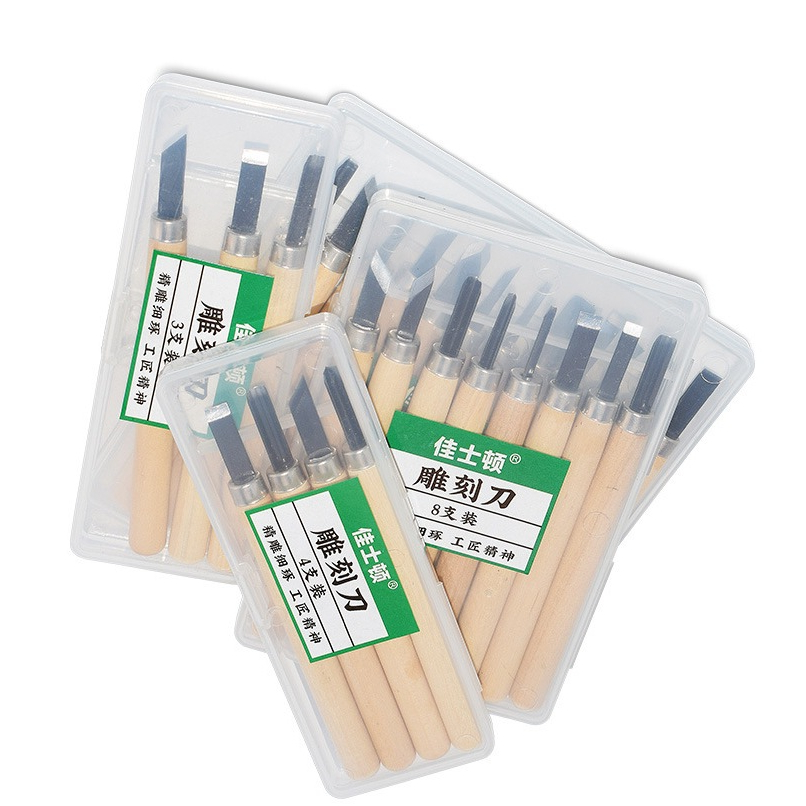 MKR 3pcs 4pcs 5pcs 6pcs 8pcs 10pcs 12pcs Premium Quality Wood Carving ...