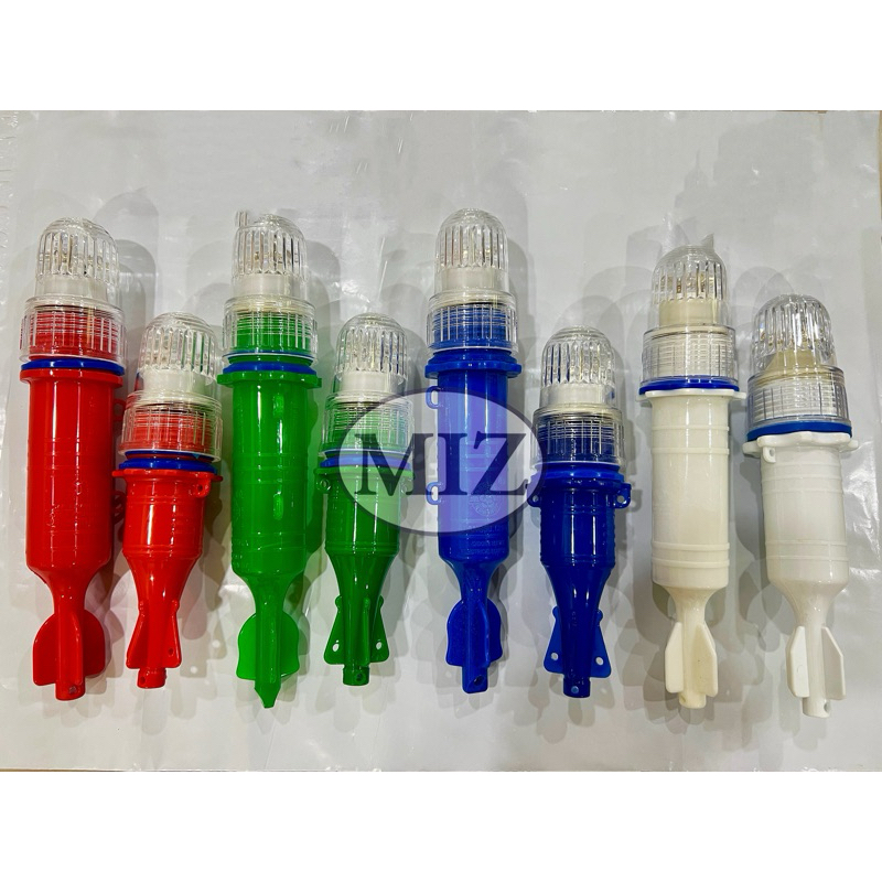 Lampu klip Lampu Laut Lampu Nelayan Sungai Fishing Light (2 Battery/ 1 ...