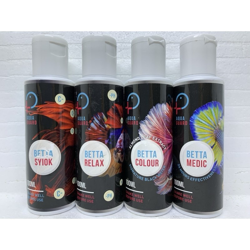 Aqua Guard Betta Syiok/Betta Medic/Betta Relax/BettaColour Water ...