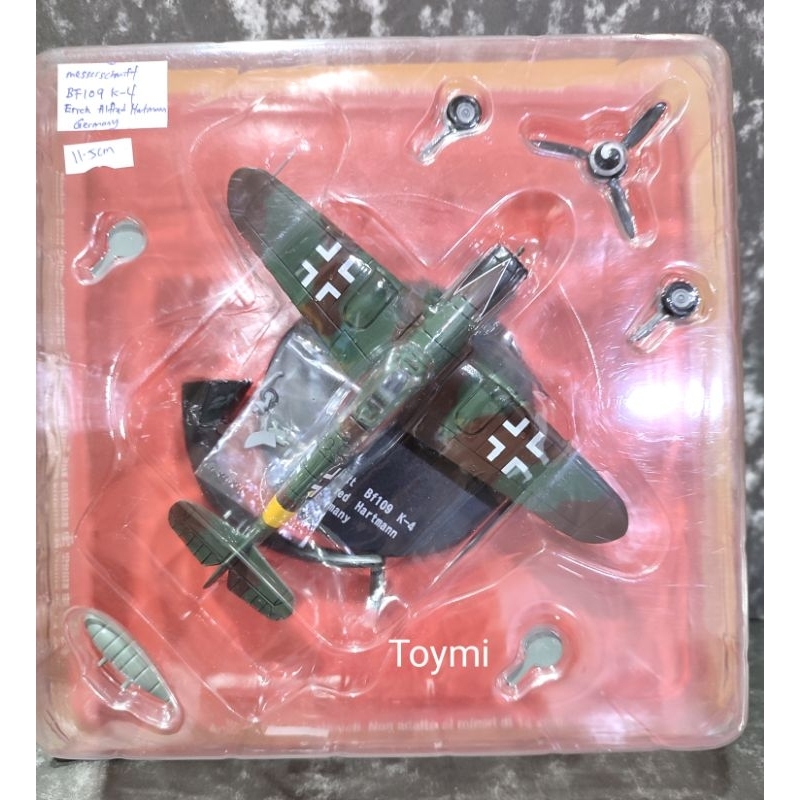WW2 1/72 Messerschmitt BF109 K-4 Erich Alfred Hartmann Germany Military ...