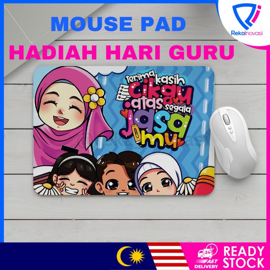 Mouse Pad Hadiah Hari Guru Teacher's day Gift Hadiah Hari Guru 2024 | Shopee Malaysia