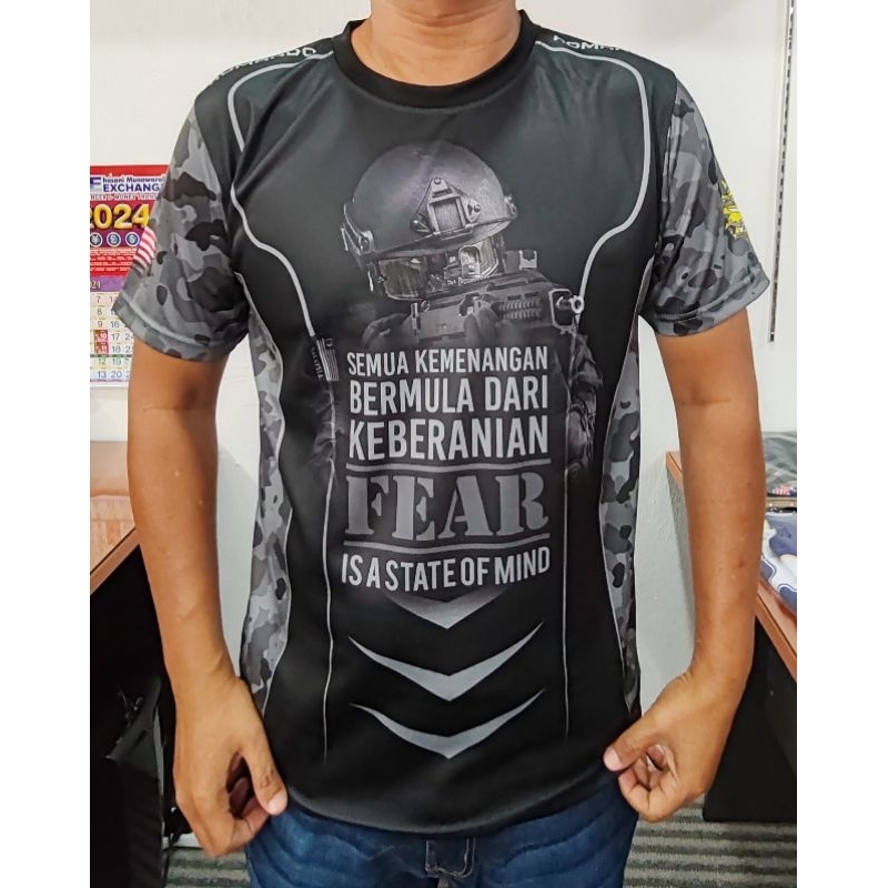 Baju komando sublimation | Shopee Malaysia