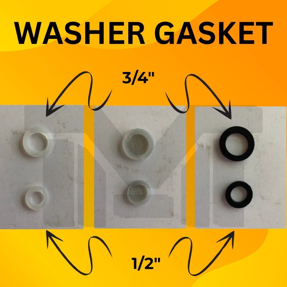 1 PCS 1/2" , 3/4"INCH 1PCS FLEXIBLE HOSE WASHER GETAH PIPE THIN | THICK ...