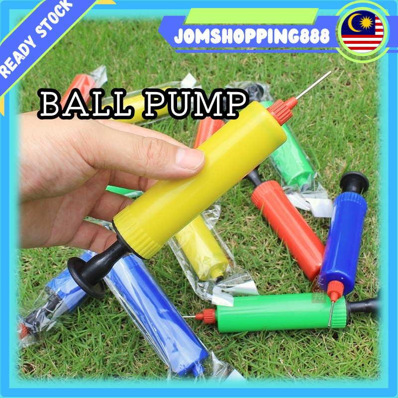 CLEAR STOCK!! Mini Soccer Ball Pump Inflator with Needle PVC Plastic ...