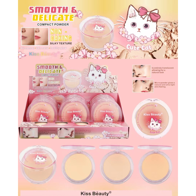 Kiss Beauty Compact Powder No:81812-03(12 pcs) | Shopee Malaysia
