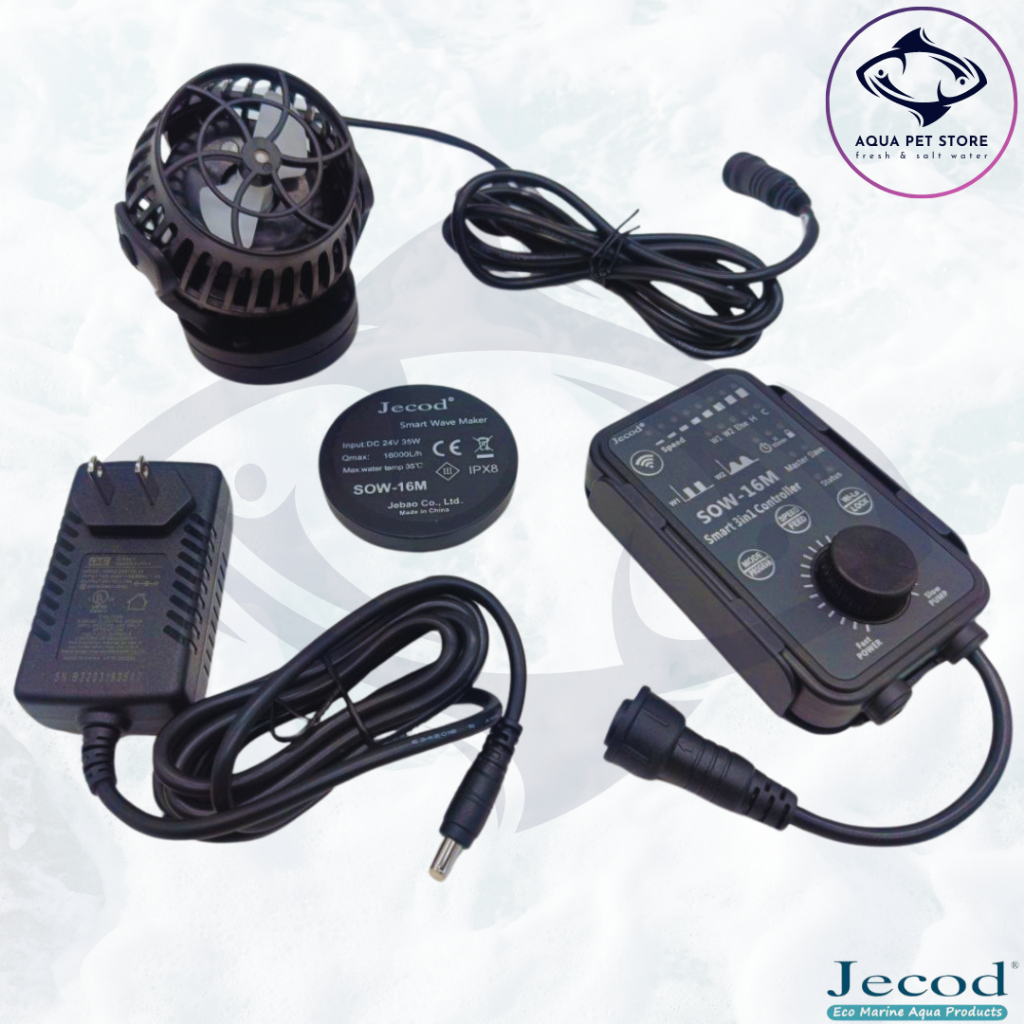 Jebao / Jecod SOW-16M Series 3in1 (AP + WiFi + Manual) smart controller Wave Maker | Shopee Malaysia