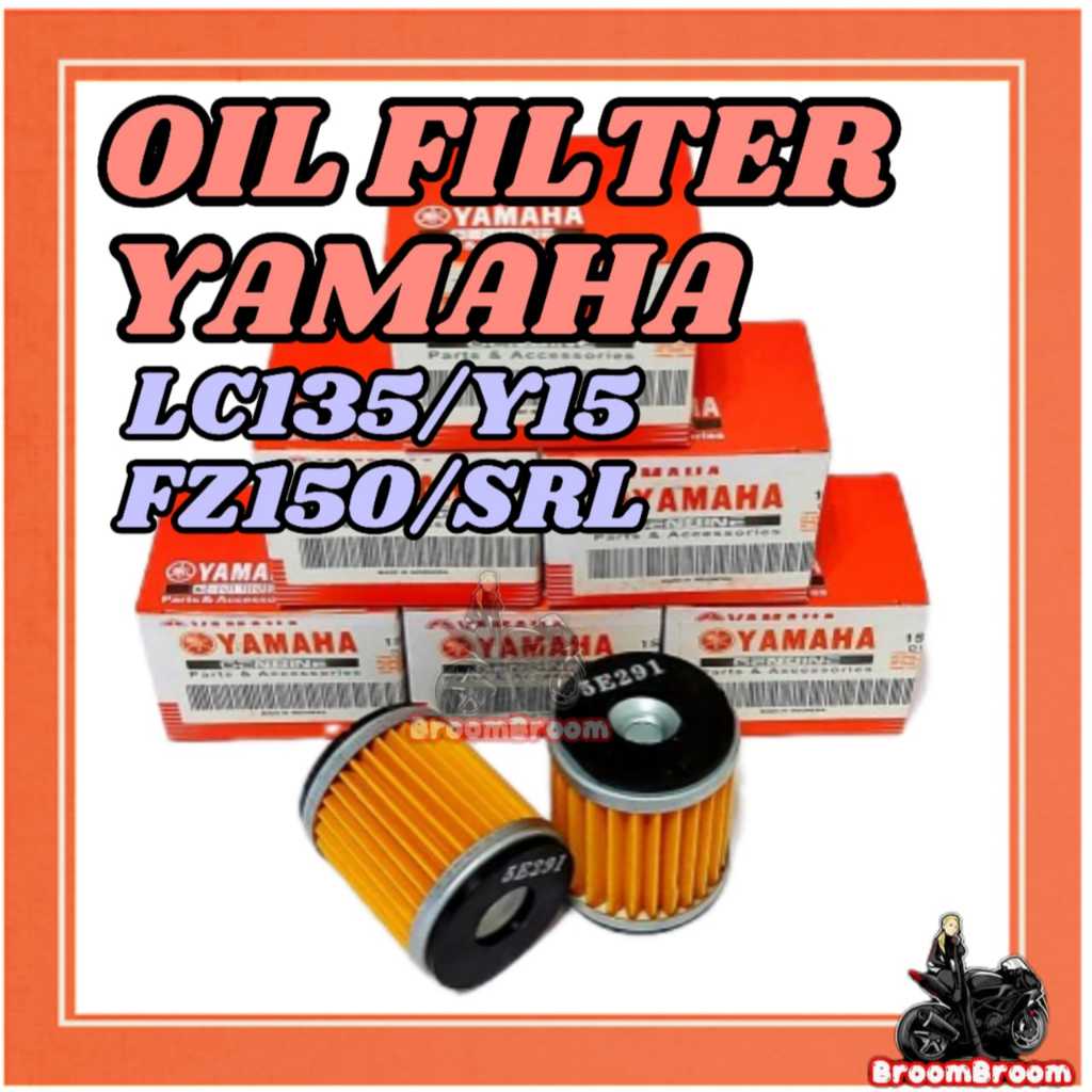 READY STOCK!! OIL FILTER MOTOR YAMAHA PENAPIS MINYAK HITAM LC135 Y15 ...