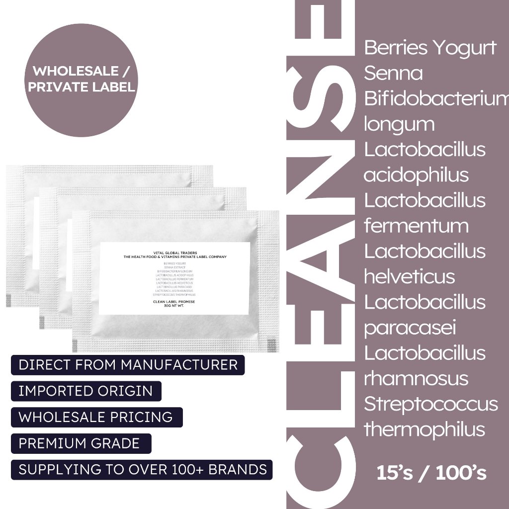 [OEM] VITAL Detox Cleanse Supplement | Premium Senna, Lactobacillus ...