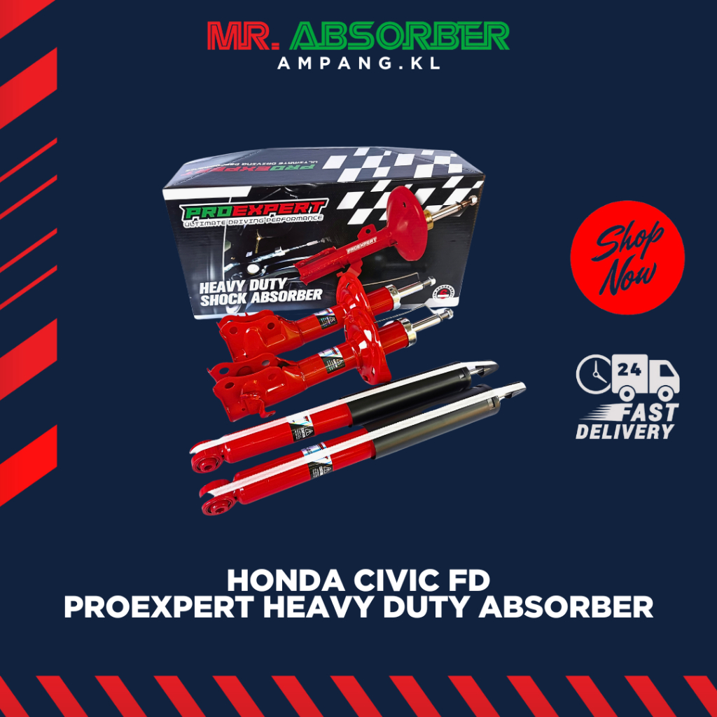 ABSORBER HEAVY DUTY PROEXPERT HONDA CIVIC FD | Shopee Malaysia