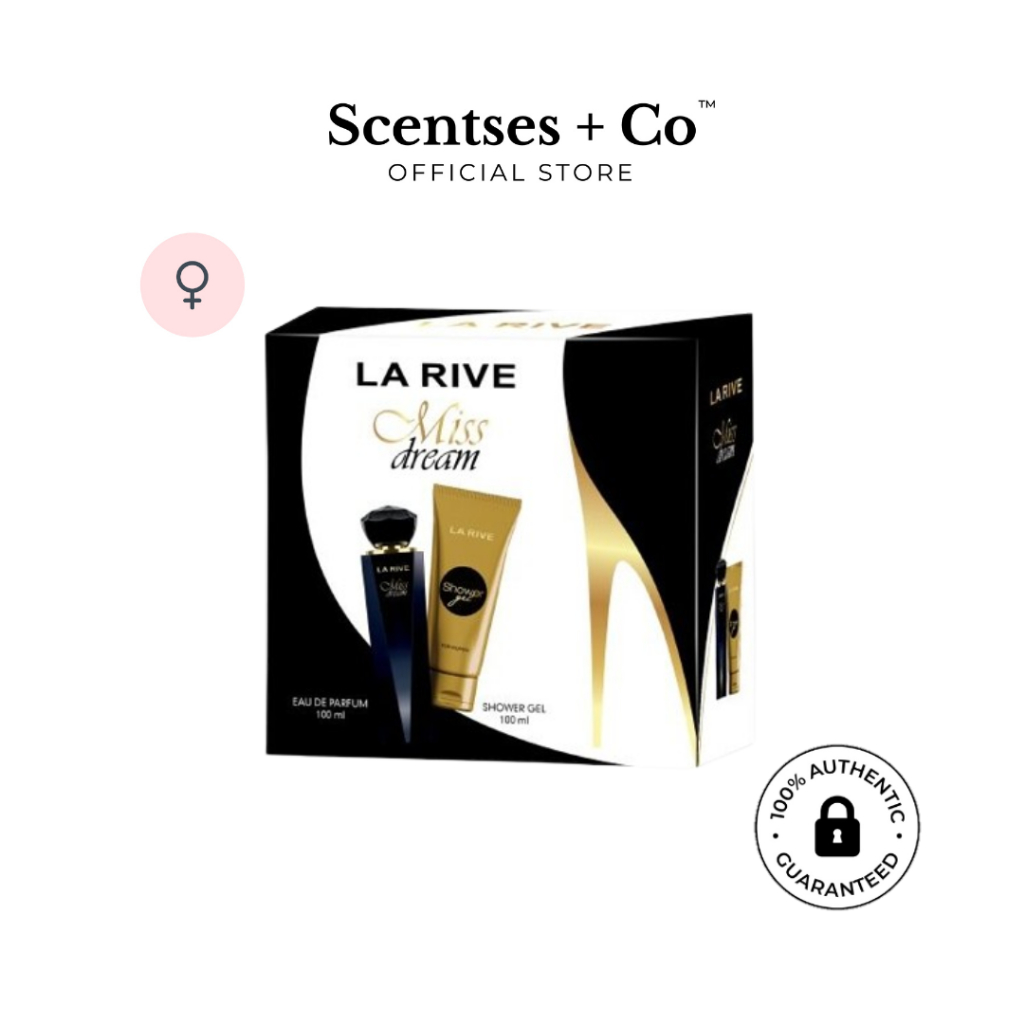 La Rive Miss Dream EDP 100ml + Shower Gel 100ml Gift Set | Shopee Malaysia