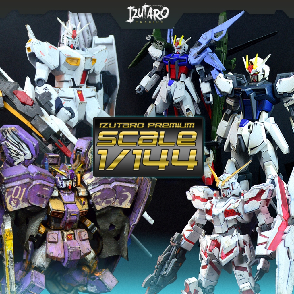 HG 1/144 Gunpla Gundam Custom | Strike Gundam, Nu Gundam, RX 0 Unicorn ...