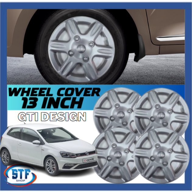 Universal R13'' Car Wheel Cover Tyre Center Hub Cap Steel Rim Universal ...