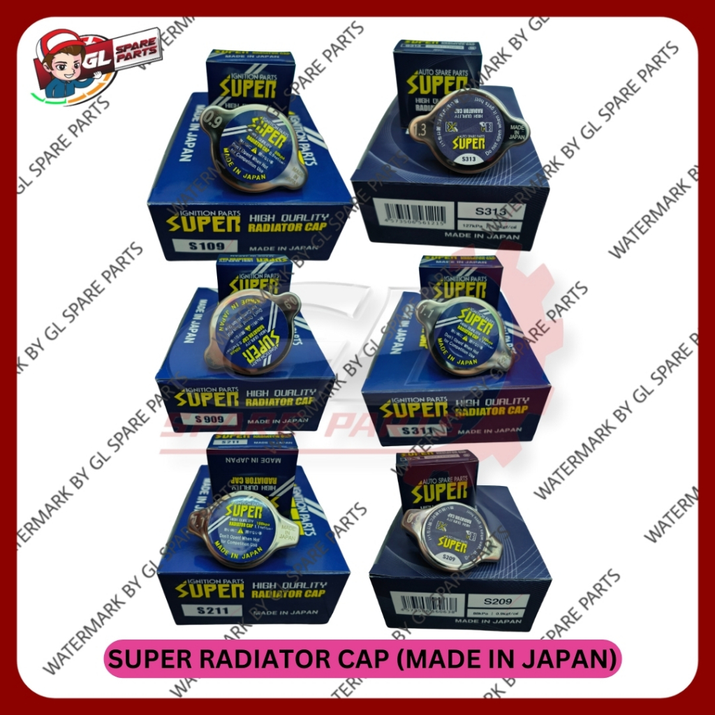 (SUPER JAPAN) RADIATOR CAP R126 R148 R124 R125 R154 PERODUA TOYOTA ...