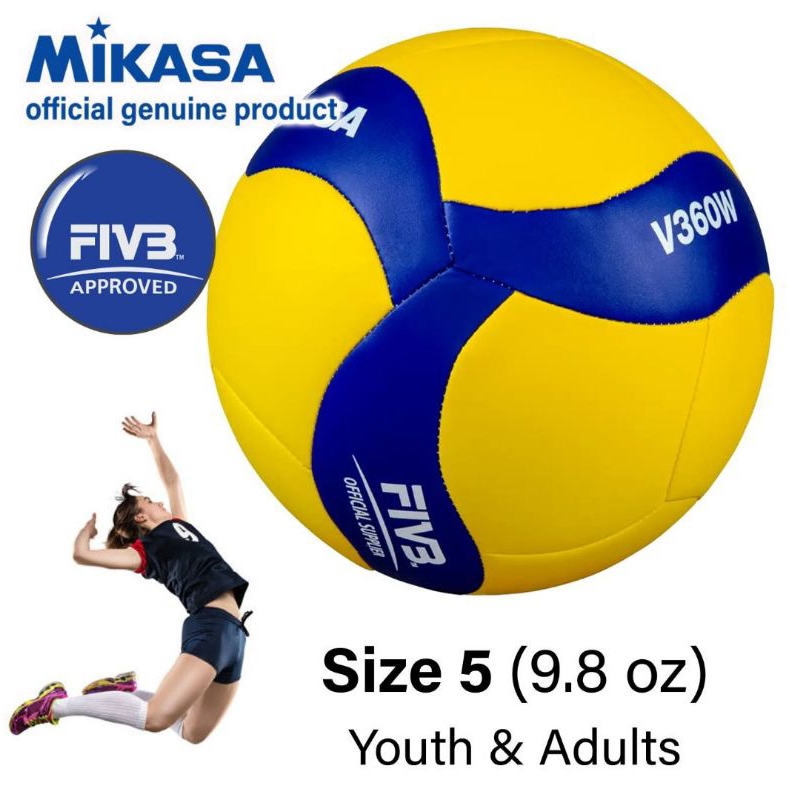 MIKASA VOLLEYBALL V360W Size 5 Bola Tampar (100%Original) | Shopee Malaysia