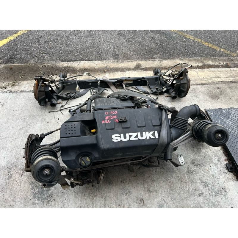 Suzuki Swift M16A Engine Gear Box Manual Complete Set Rear Axle For ...