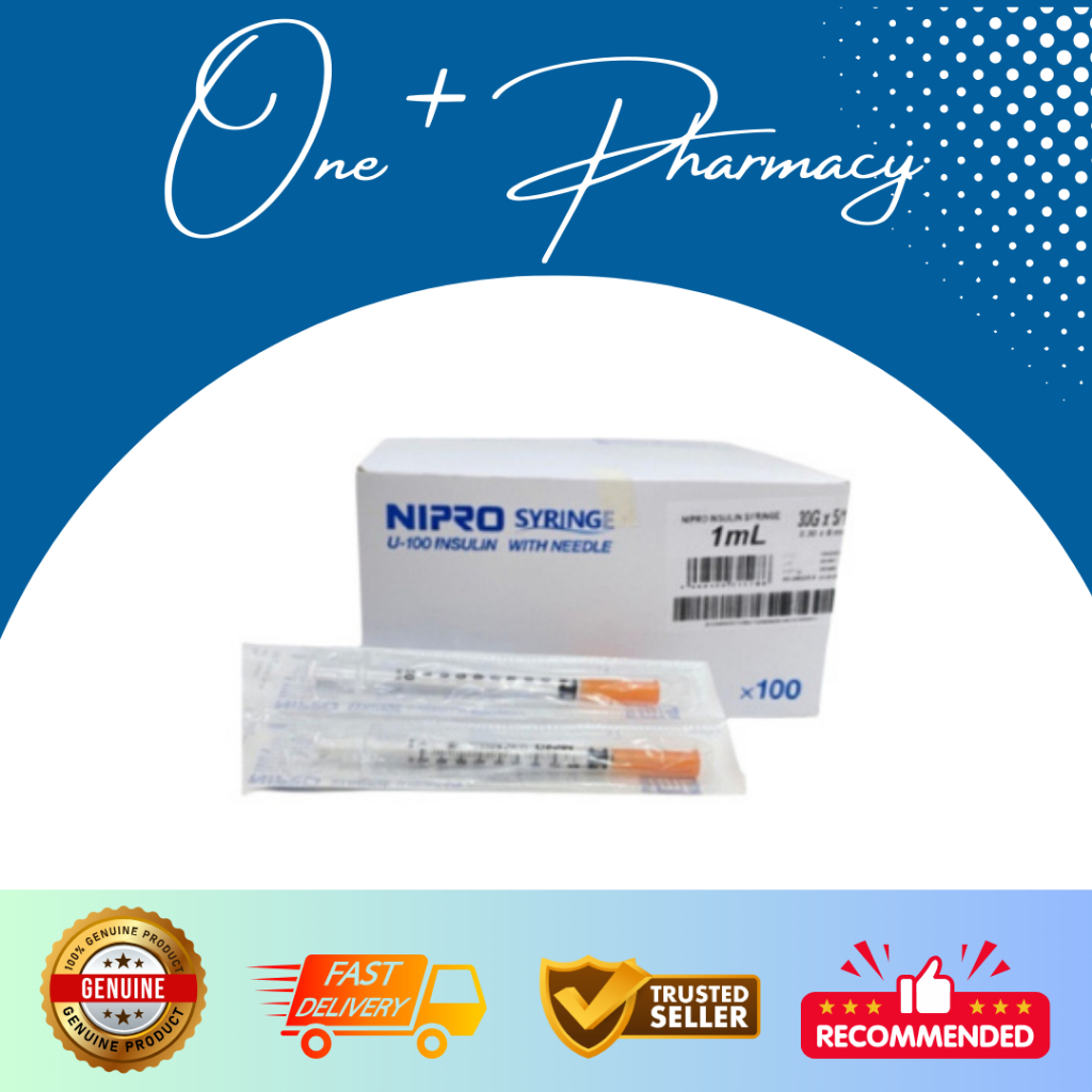 Nipro Insulin Syringe 1ml | Shopee Malaysia