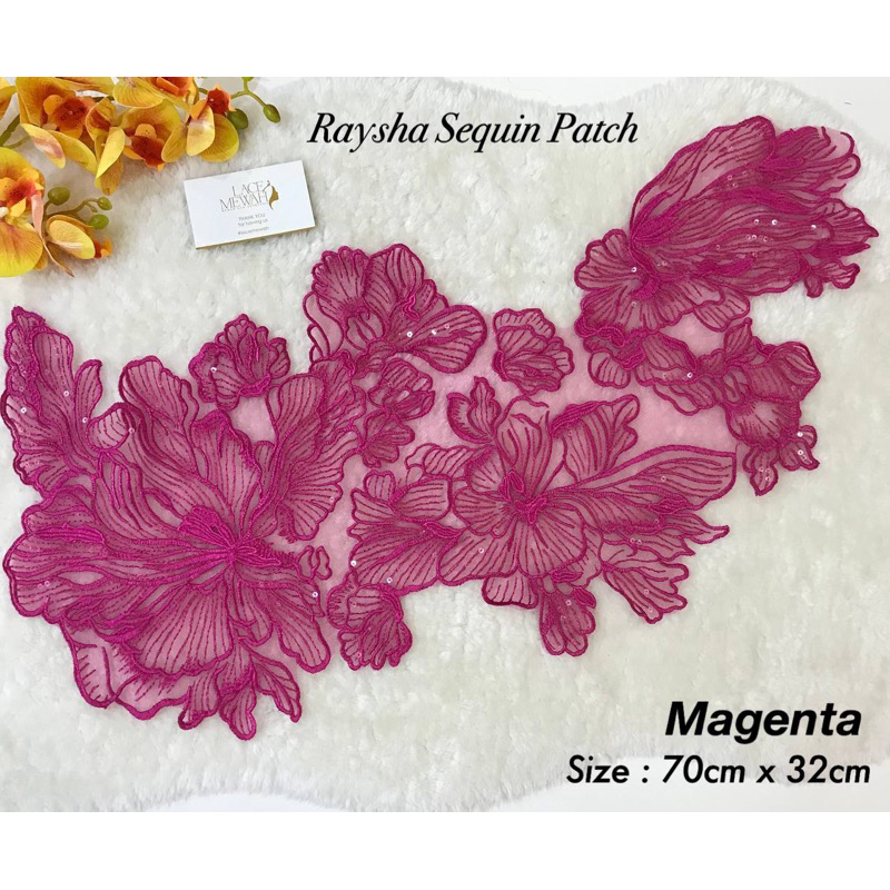 ️ PATCH LACE READYSTOCK 🔥 PATCHWORK LACE TAMPAL KUNTUM BUNGA BESAR 🔥 ...