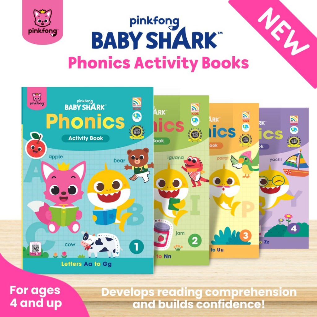 PELANGI - Baby Shark Phonics Activity / Baby Shark Maths Activity ...