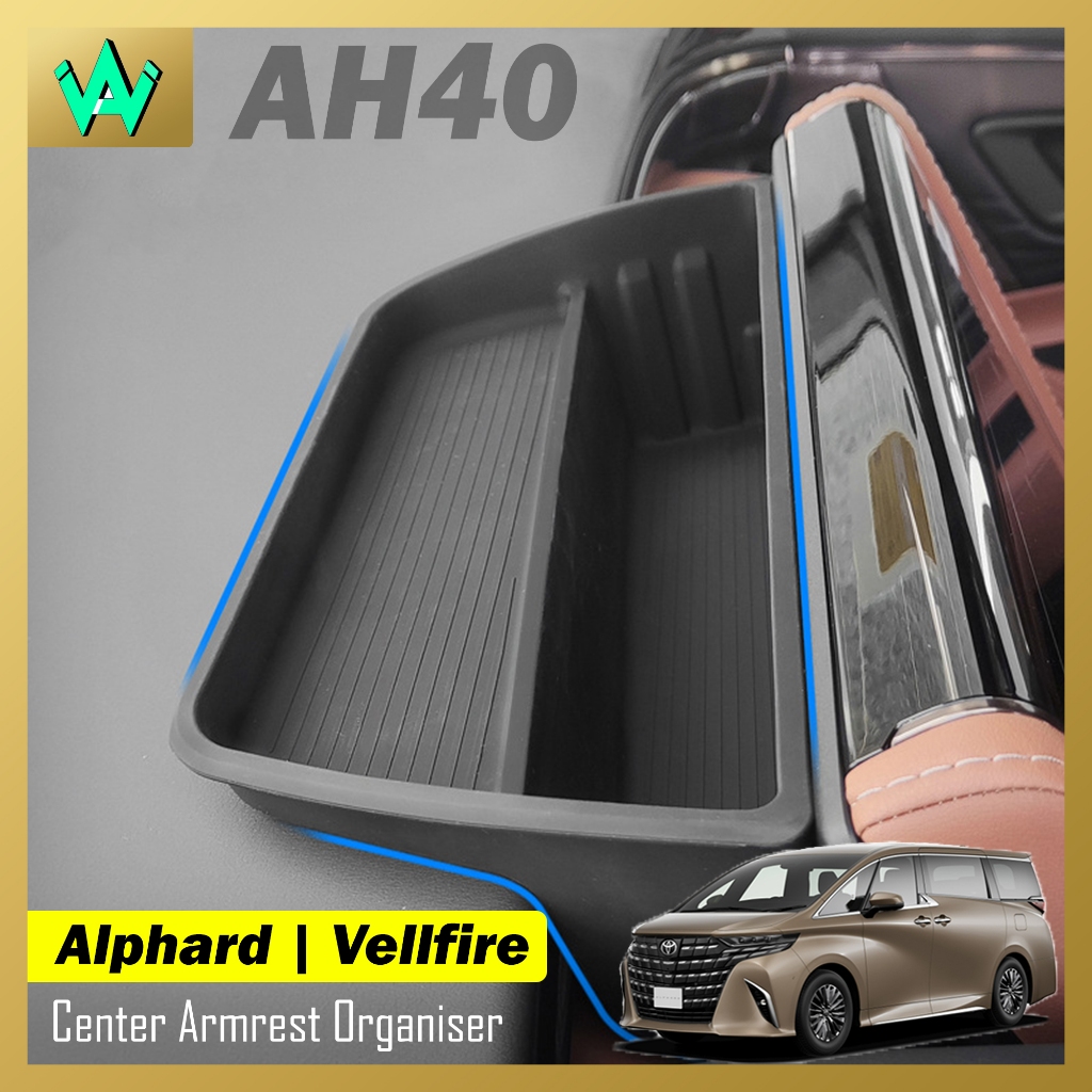 Toyota Alphard Vellfire AG40 2024 Dashboard Organiser Tray Accessories Space Organiser Modify ...