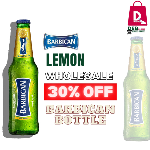 ⚡24 Hour Delivery⚡ Barbican lemon (330ml×6 Pcs) Glass Bottle (Non ...