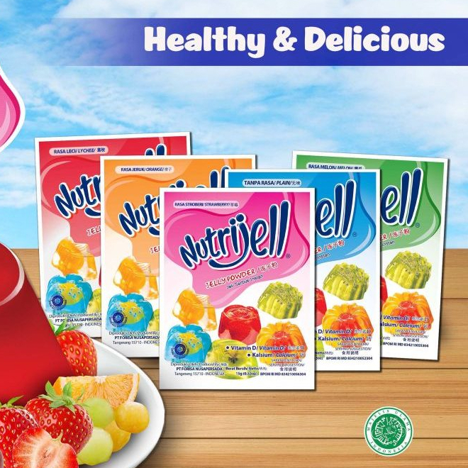 NUTRIJELL JELLY POWDER 10 g | Shopee Malaysia