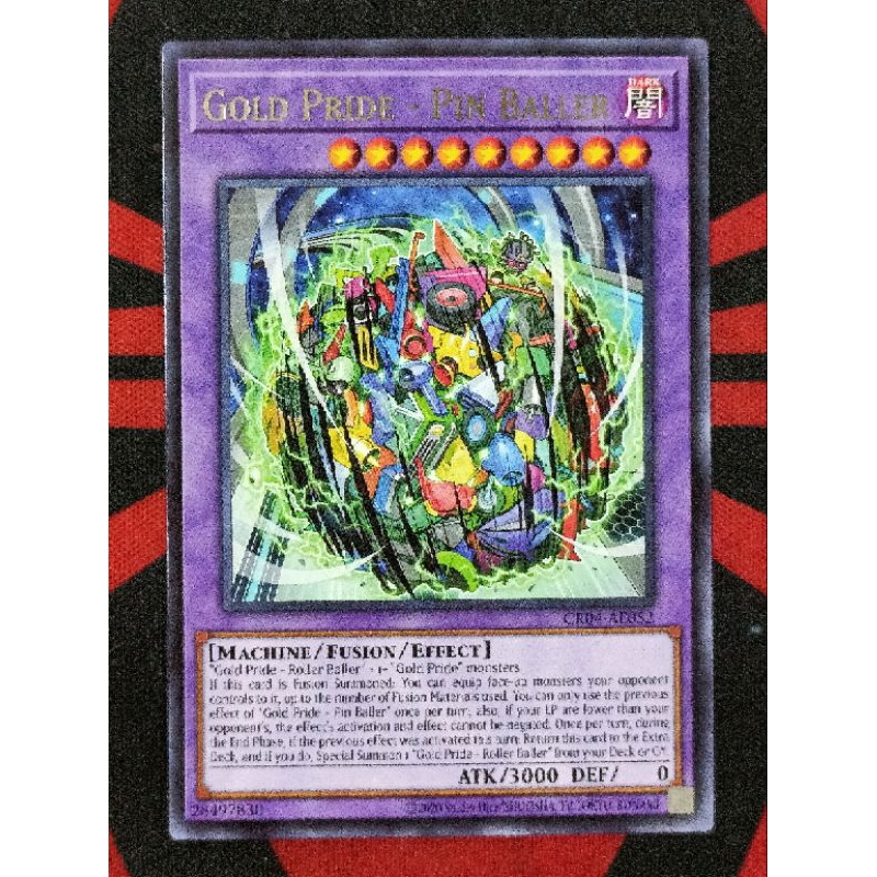 YUGIOH KONAMI CR04-AE052 Gold Pride - Pin Baller (Rare) | Shopee Malaysia