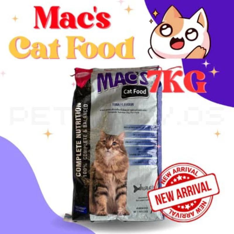 Mac's cat food 7kg(tuna) | Shopee Malaysia