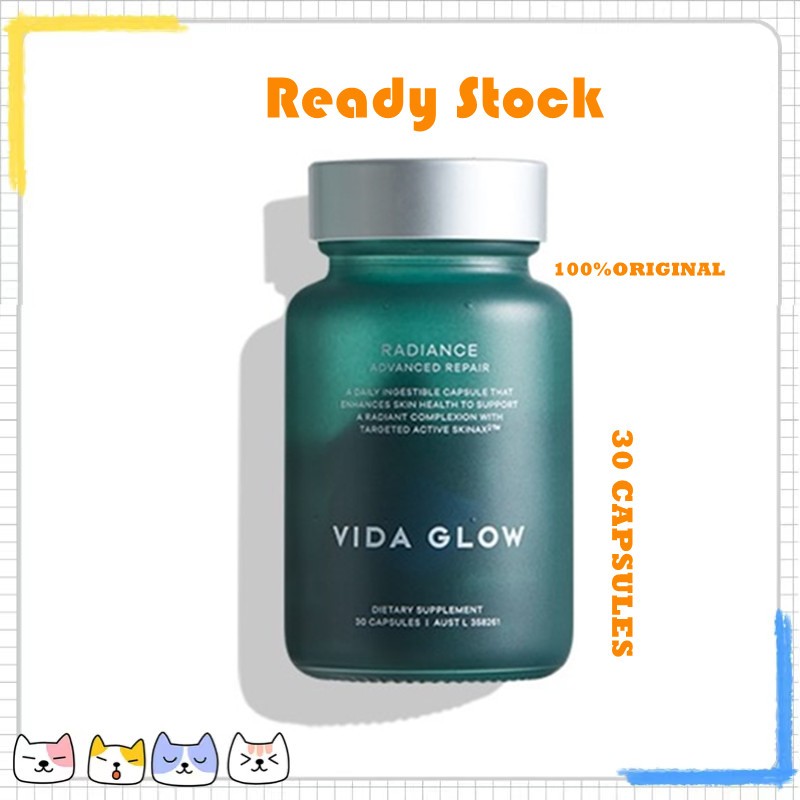 VIDA GLOW RADIANCE CAPSULES 30 CAPSULES (MADE IN AUSTRALIA) | Shopee ...