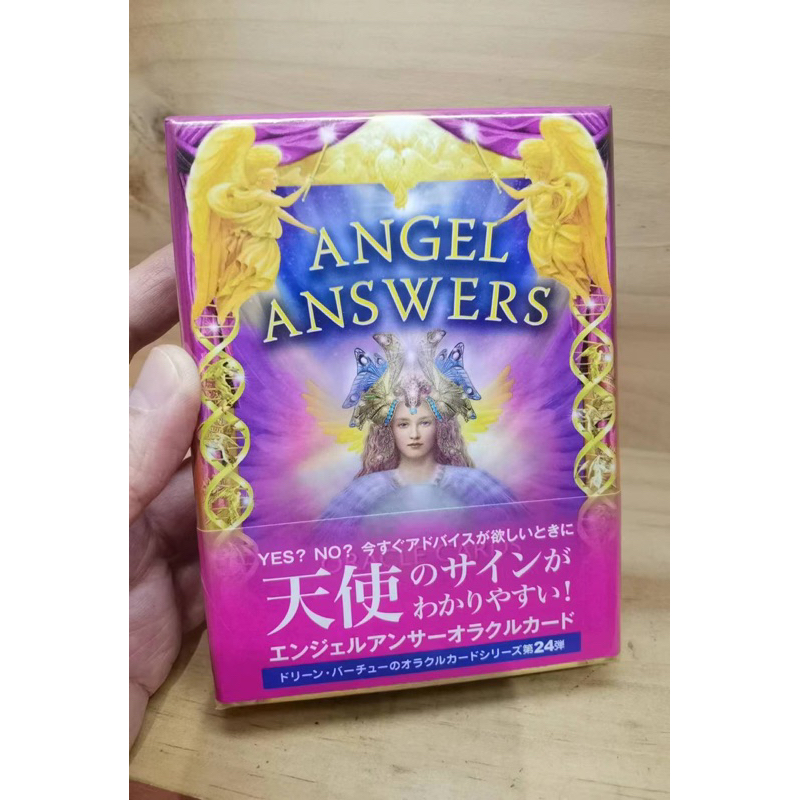 Original Angel Answers Oracle Cards 44 Cards and Guidebook | Shopee ...