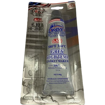 DRIVE RTV SILICONE GREY GASKET MAKER / GASKET GUM 90G | Shopee Malaysia