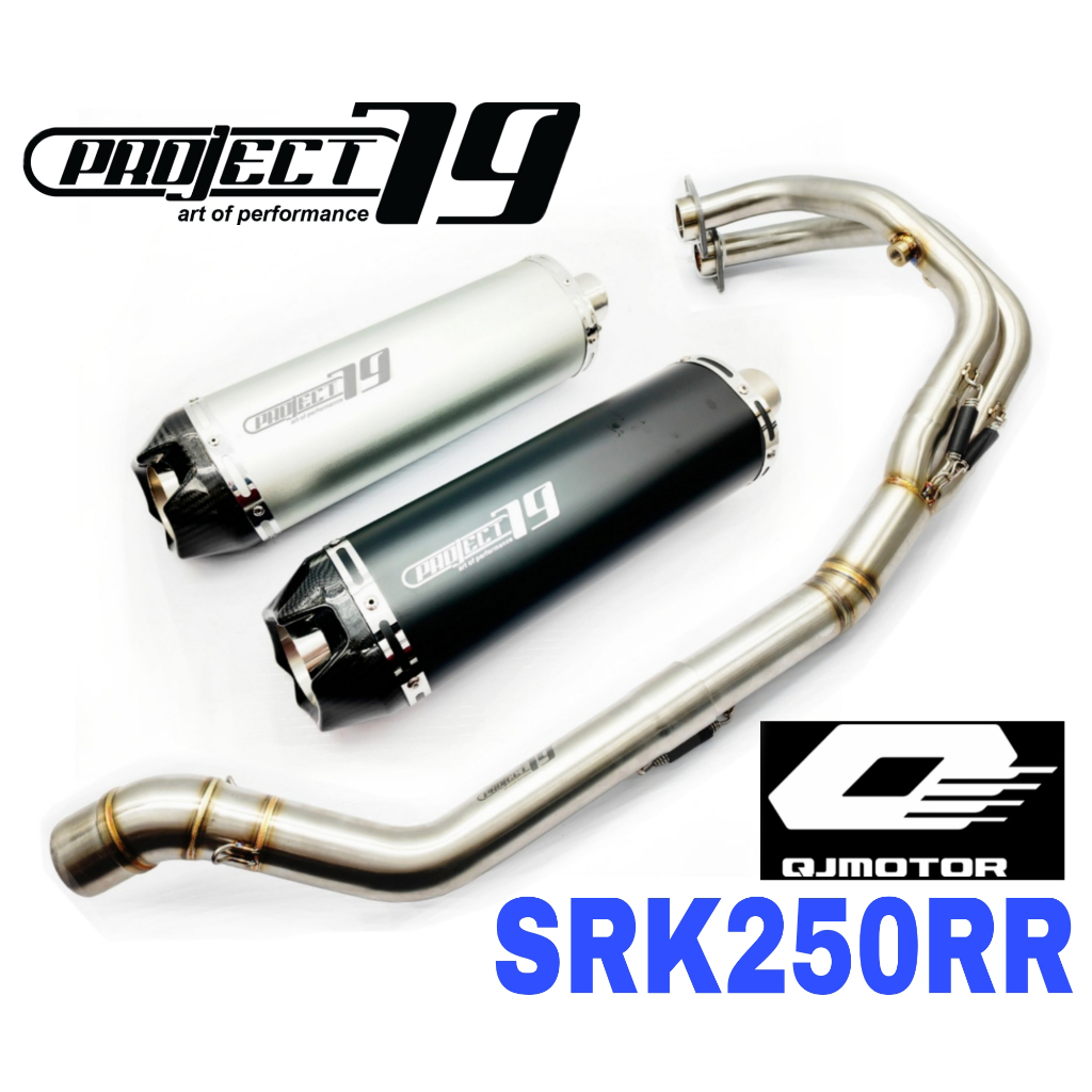 Project79 Exhaust QJMOTOR SRK250RR Full System Piping Manifold ...