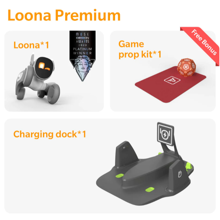 Emo Go Home AI Robot / Emo AI Robot / RUX Home Station AI Robot / Loona ...