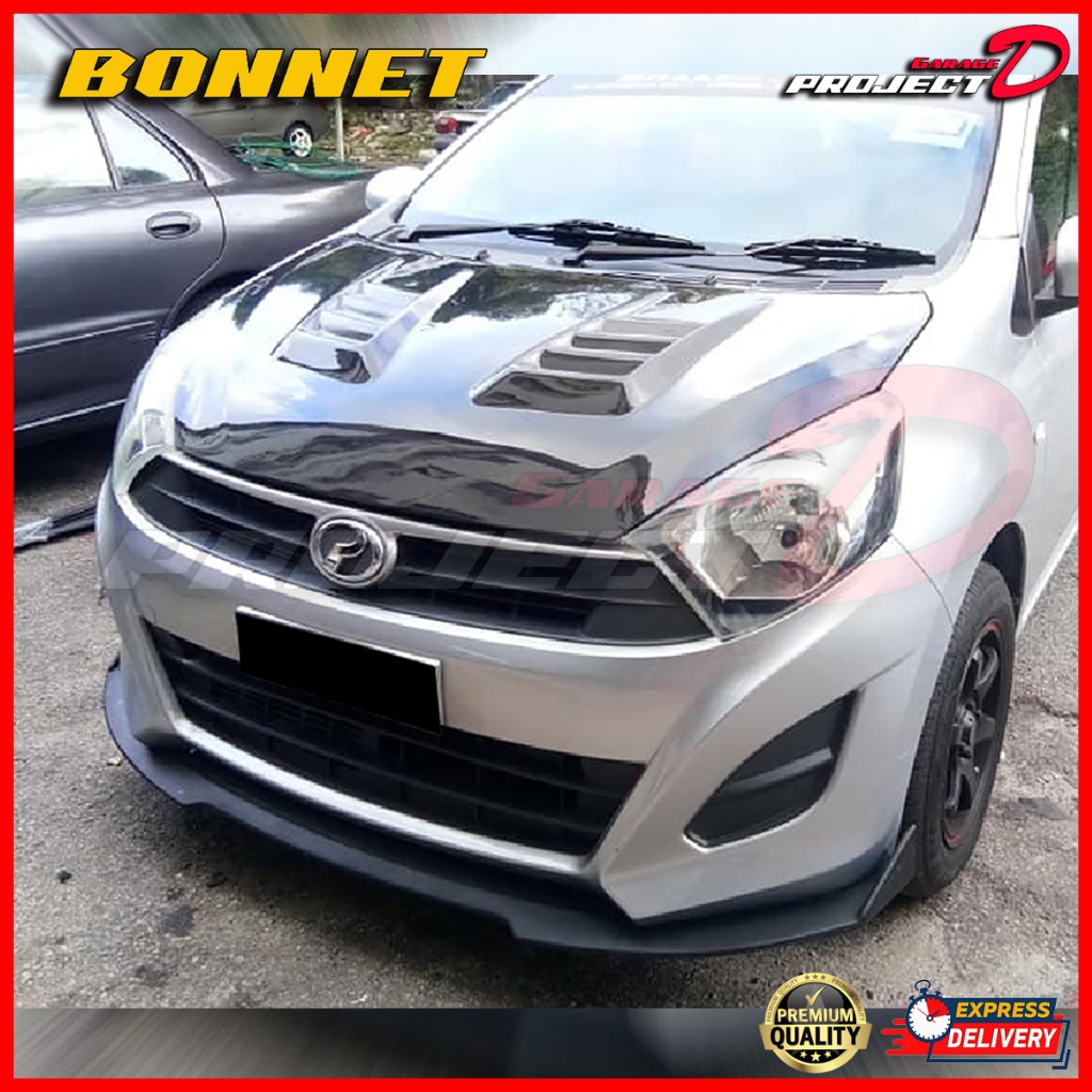 💥READY STOCK💥Perodua Axia **G-Spec**JS Racing** Bonnet (WITHOUT PAINT ...