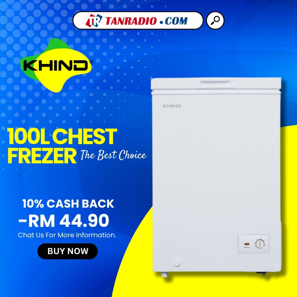 KHIND Chest Freezer FZ99 - Peti Sejuk Beku | Shopee Malaysia