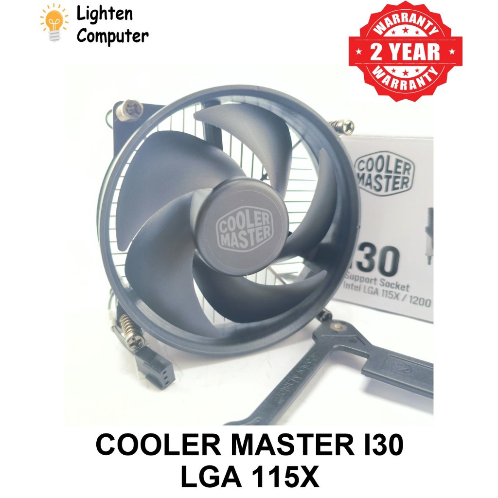 【NEW】 COOLER MASTER STANDARD COOLER I30 RH-I30-26FK-R1 intel LGA 115X ...
