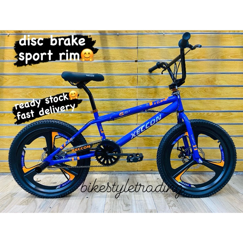 Basikal Saiz 20 Inci BMX / 20" BMX / 20" Basikal Budak / Untuk Umur 5 ...