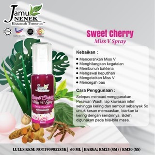 JN SWEET CHERRY MISS V SPRAY 60ML | ORIGINAL | Shopee Malaysia