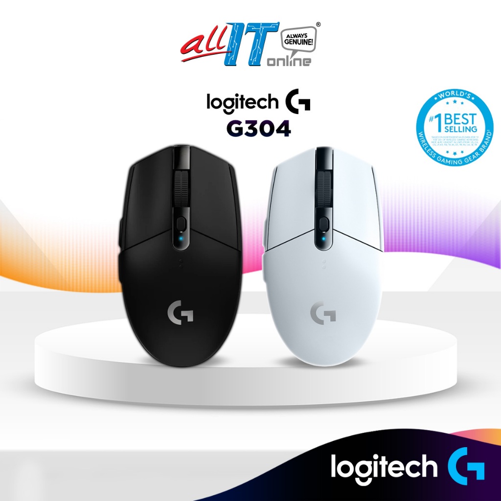 Logitech G304 Lightspeed Wireless Gaming Mouse | HERO Sensor | 12000 ...