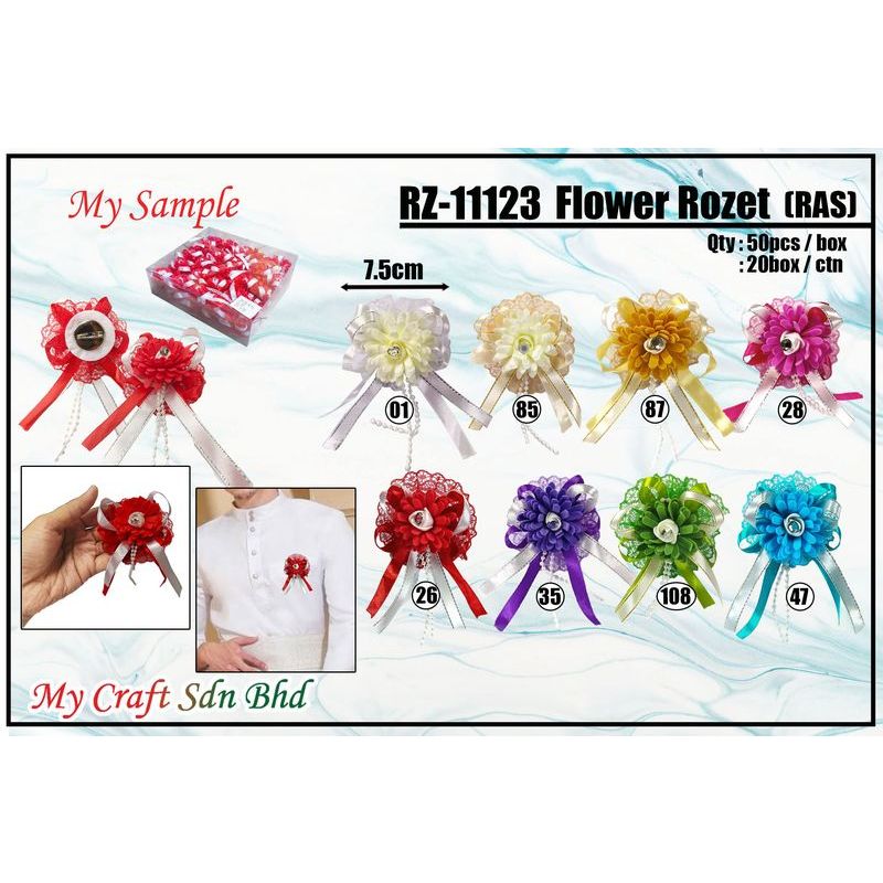 [READY STOCK]| BUNGA ROZEK/ BUNGA KENDARAT/ BUNGA PENANGGAH/ BUNGA DADA ...