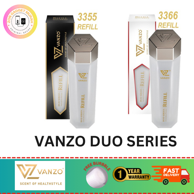 VANZO 3355 & 3366 DUO SERIES REFFILL 100ML - Classic Blossom & English ...