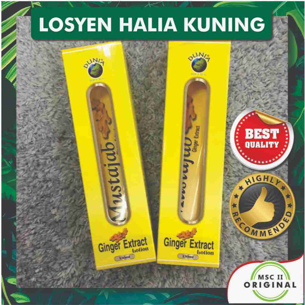 LOSYEN MUSTAJAB HALIA (KUNING) | Shopee Malaysia