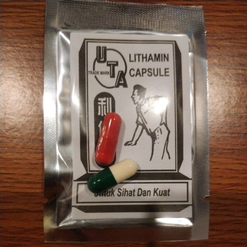 UTA LITHAMIN CAPSULE UNTUK SIHAT DAN KUAT | Shopee Malaysia