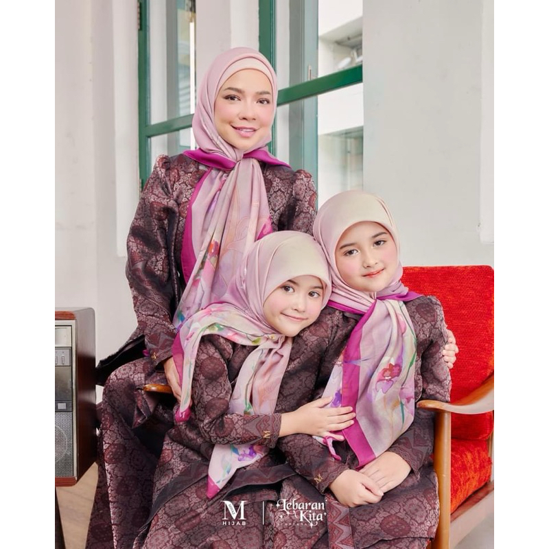 MINAZ RAYA AIDILFITRI 2024‼️TUDUNG BAWAL PRINTED by MINAZ (B 45 4pcs ...